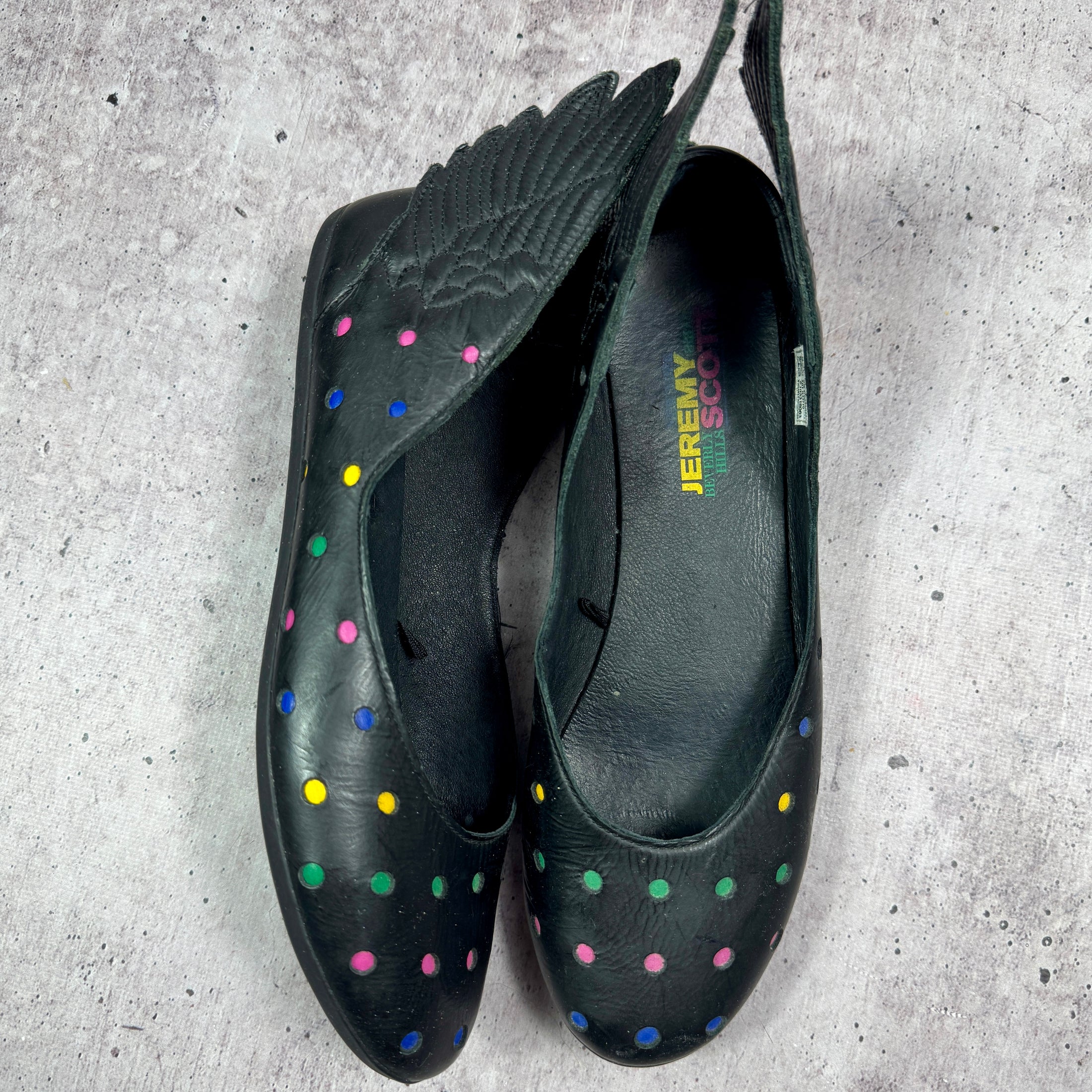 Adidas x Jeremy Scott 2011 Wing Polka Dot Ballet Flats 37/38 – darina`s ...