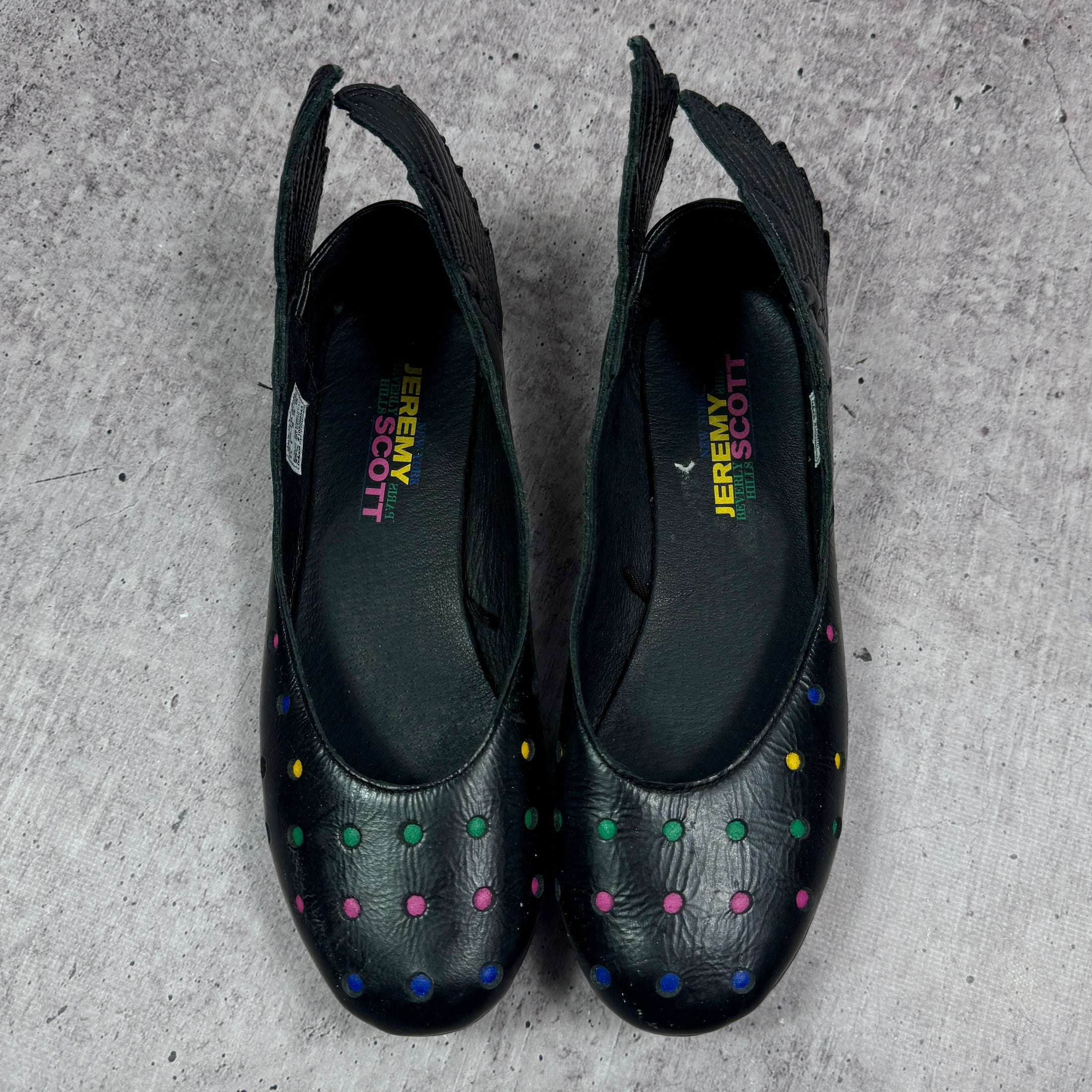 Adidas x Jeremy Scott 2011 Wing Polka Dot Ballet Flats 37/38 – darina`s ...