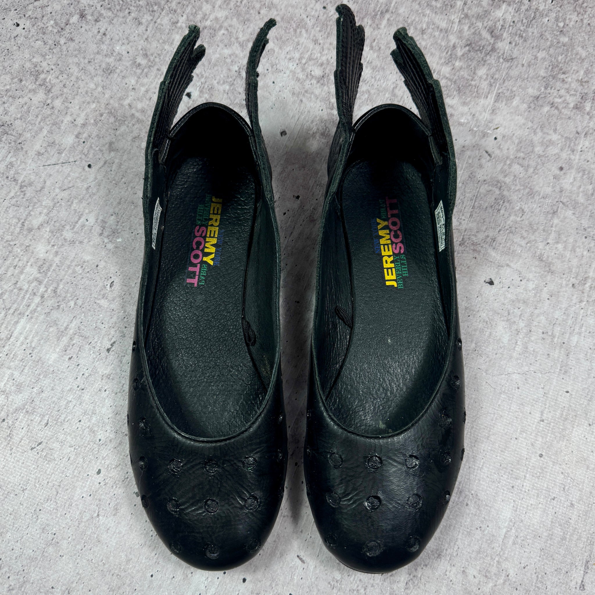 Adidas x Jeremy Scott 2011 Wing Polka Dot Ballet Flats 37/38 – darina`s garms