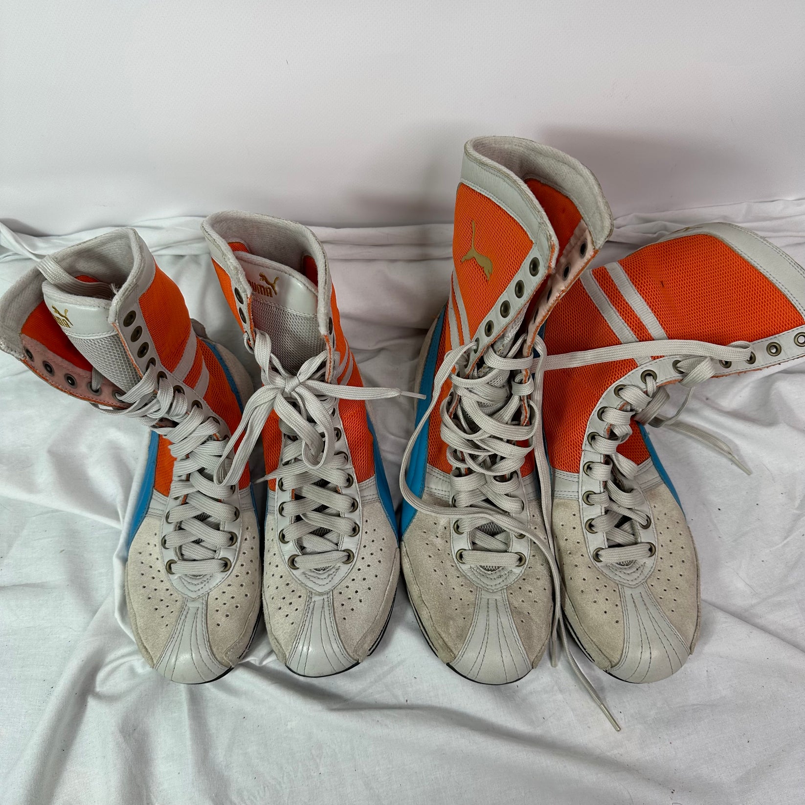 Puma vintage 90s boxing boots 41/42 – darina`s garms
