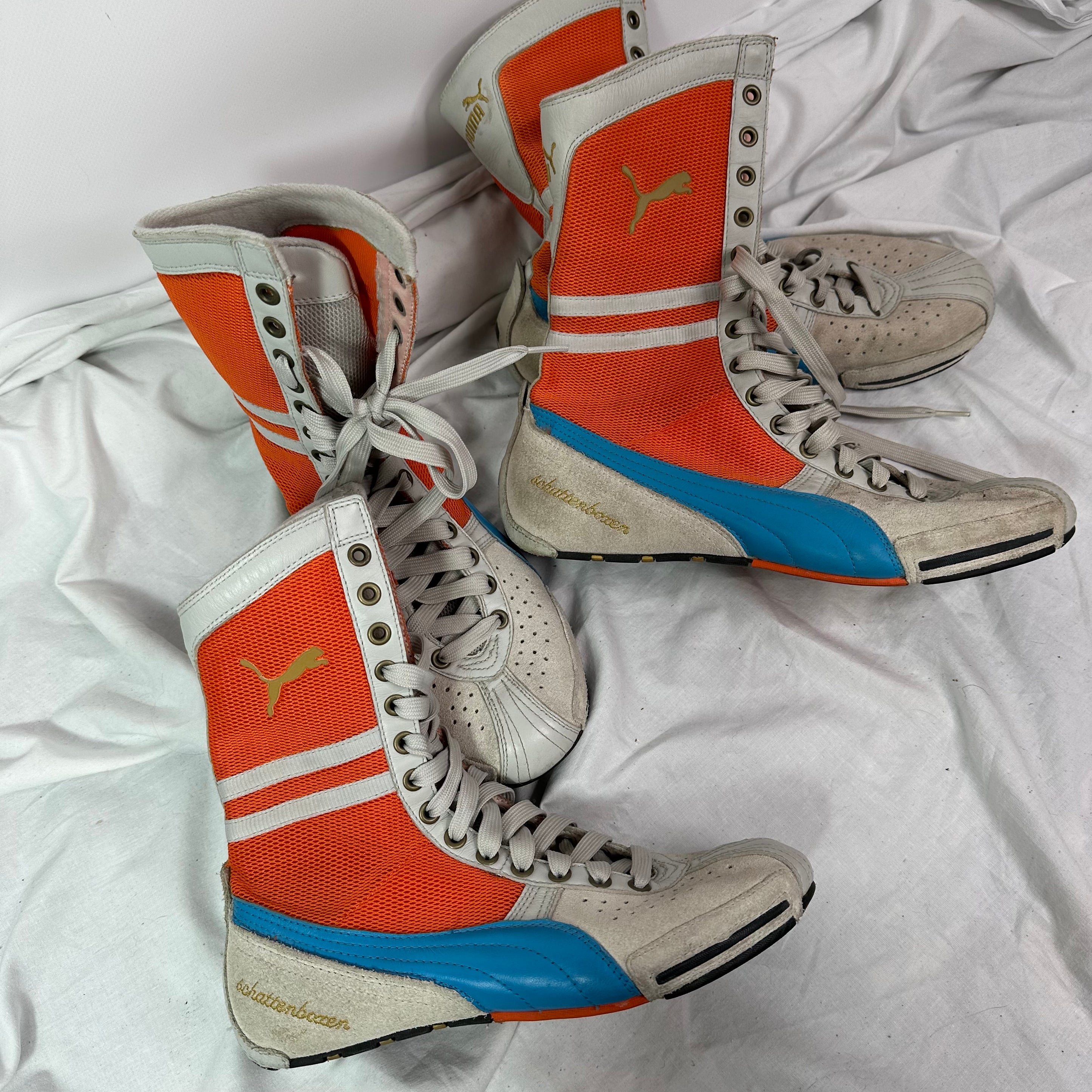 Puma vintage 90s boxing boots 41/42 – darina`s garms