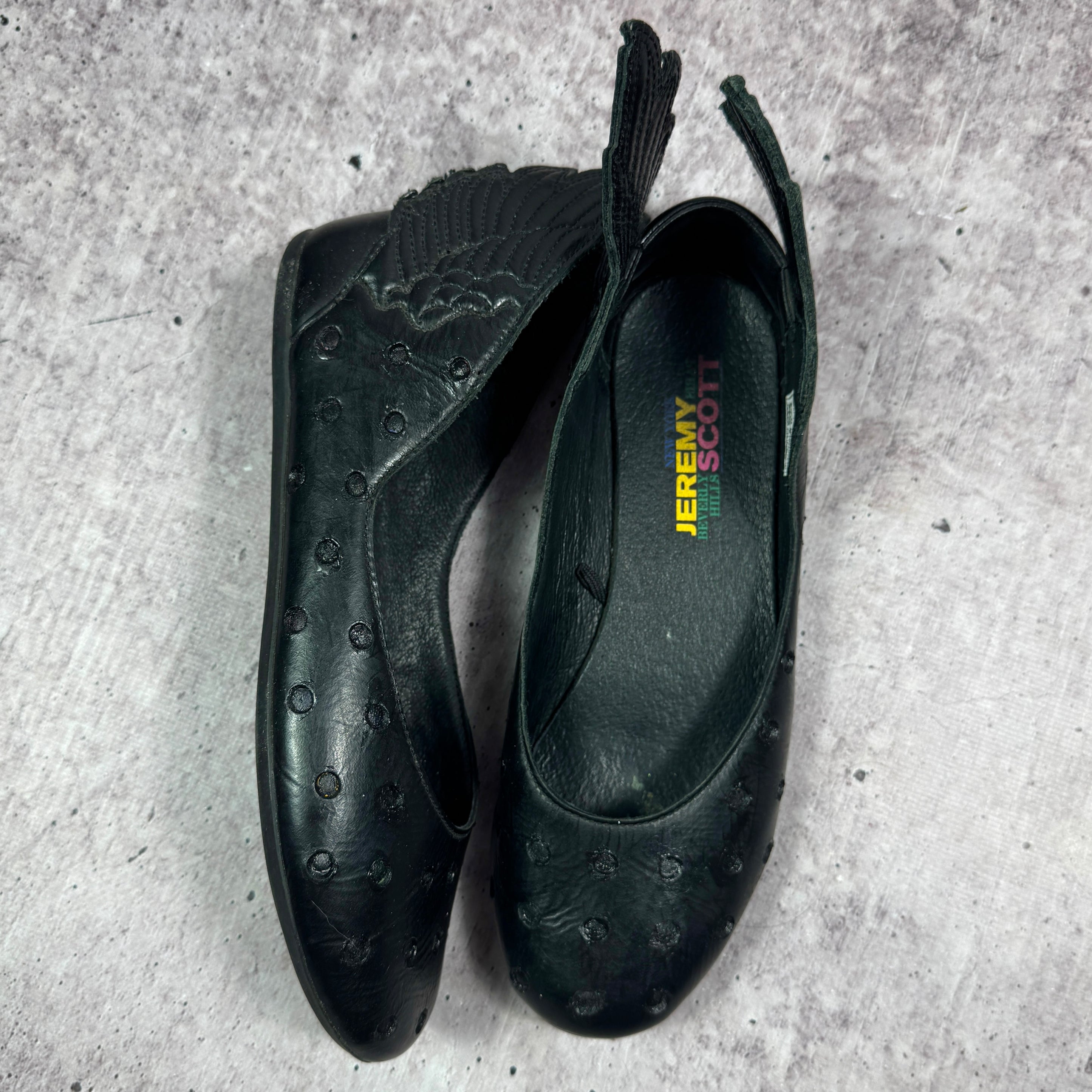 Adidas x Jeremy Scott 2011 Wing Polka Dot Ballet Flats 37/38 – darina`s ...