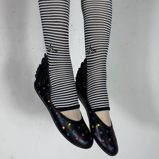 Adidas x Jeremy Scott 2011 Wing Polka Dot Ballet Flats 37/38 – darina`s ...