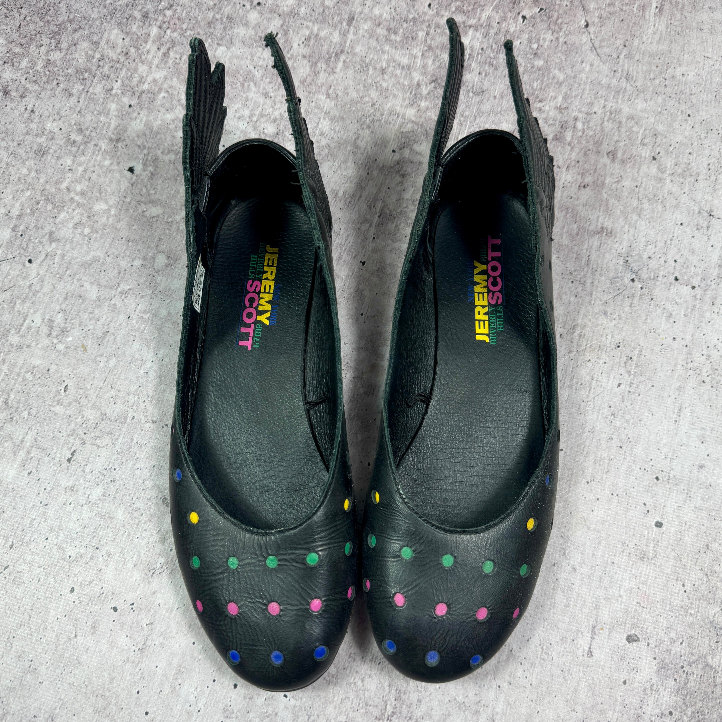 Adidas x Jeremy Scott 2011 Wing Polka Dot Ballet Flats 37/38 – darina`s ...