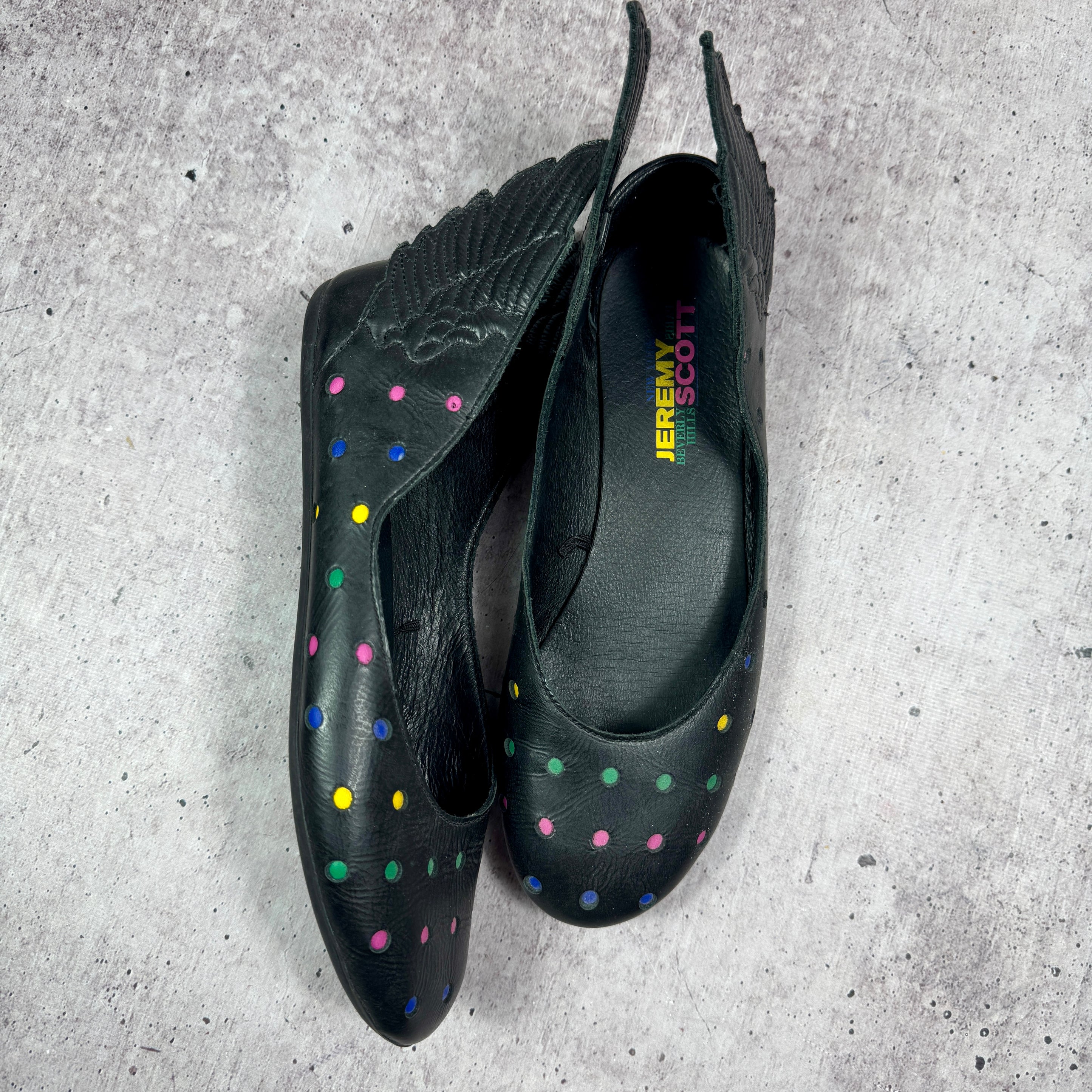 Adidas x Jeremy Scott 2011 Wing Polka Dot Ballet Flats 37/38 – darina`s ...