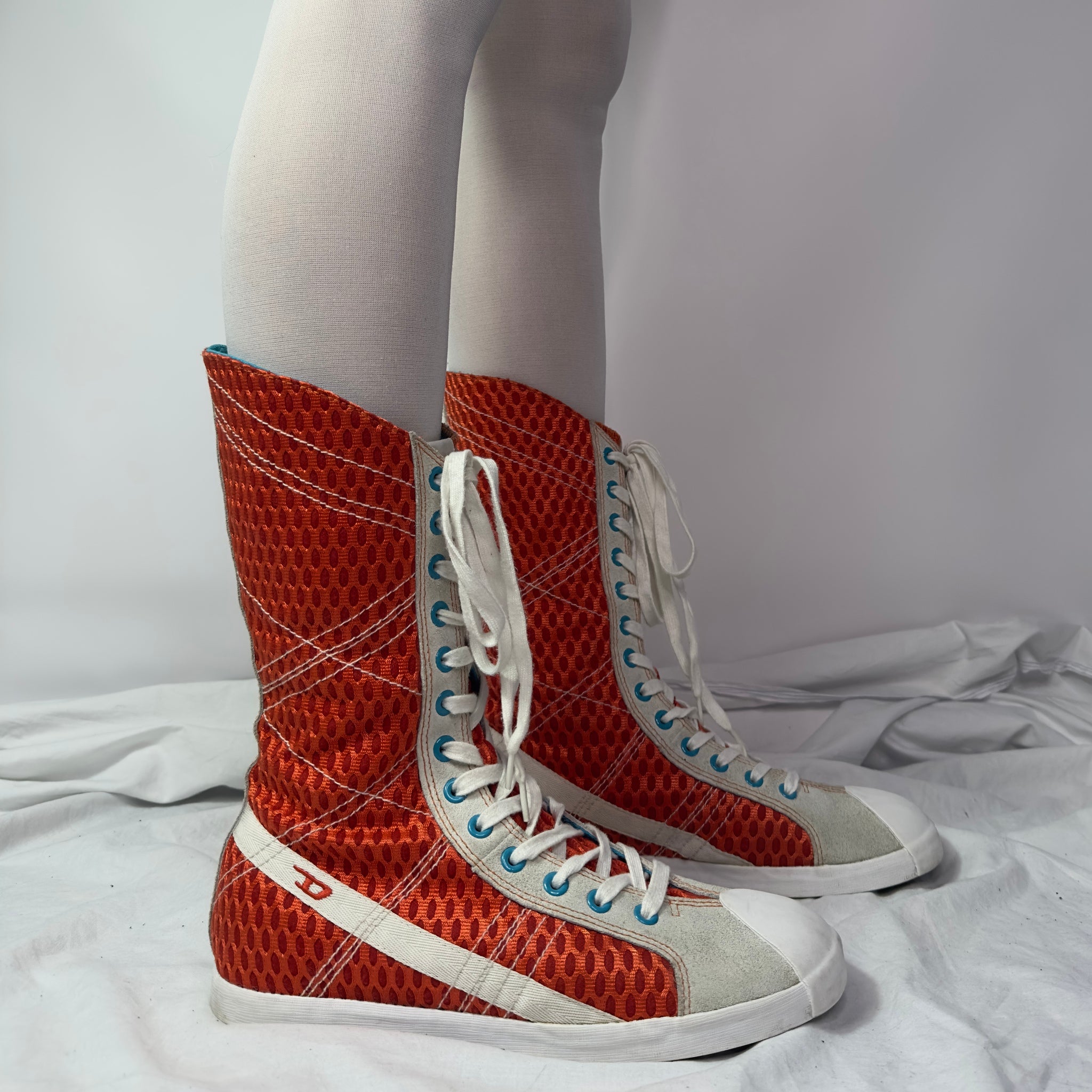 Diesel Vintage Lace Up Boxing Boots 39/40 – darina`s garms